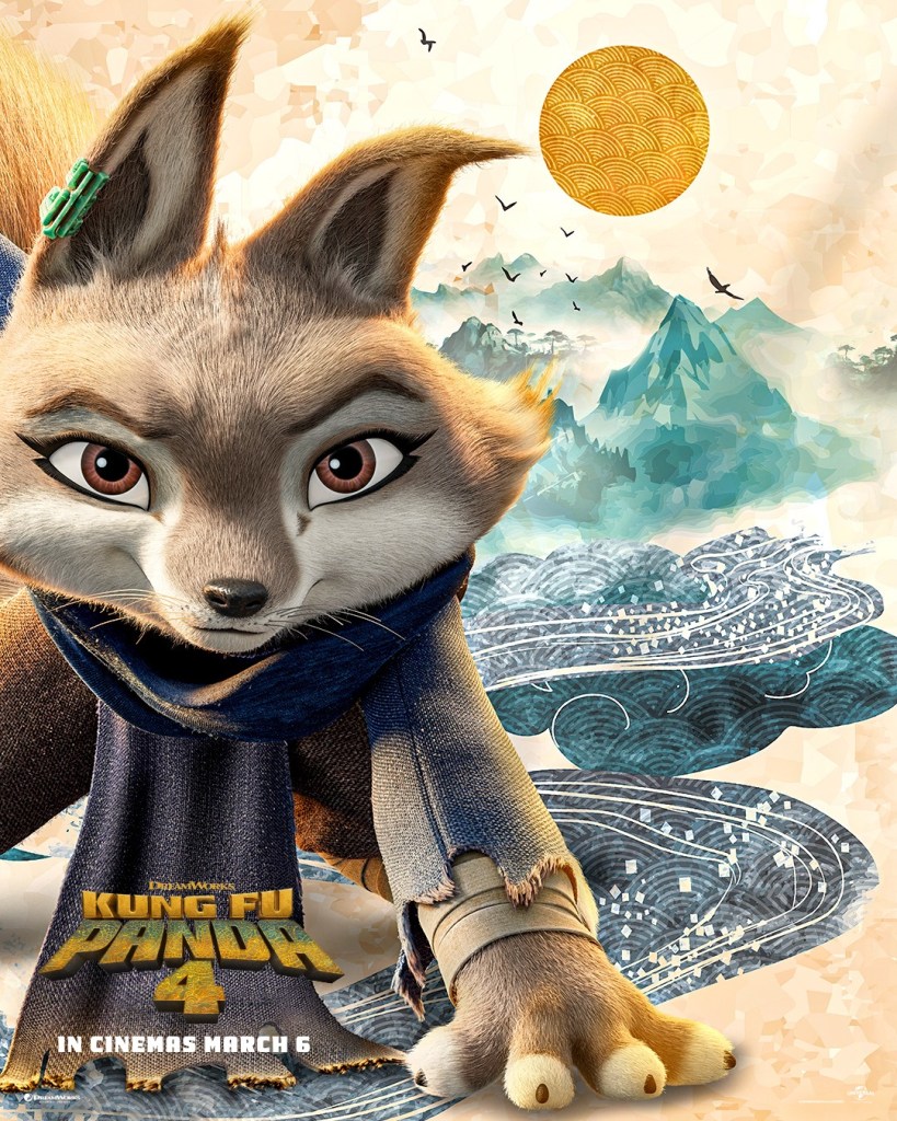 Check out these new ‘Kung Fu Panda 4’ character posters in all their awesomeness! – PELIKULA MANIA