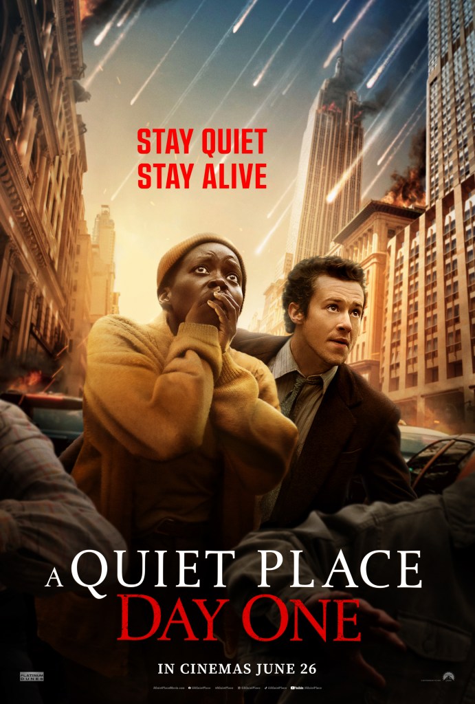 Don’t let them hear you scream. New trailer for “A Quiet Place: Day One ...