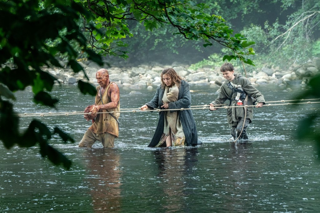 Aaron-Taylor Johnson, Jodie Comer, and Alfie Williams fight to survive ...